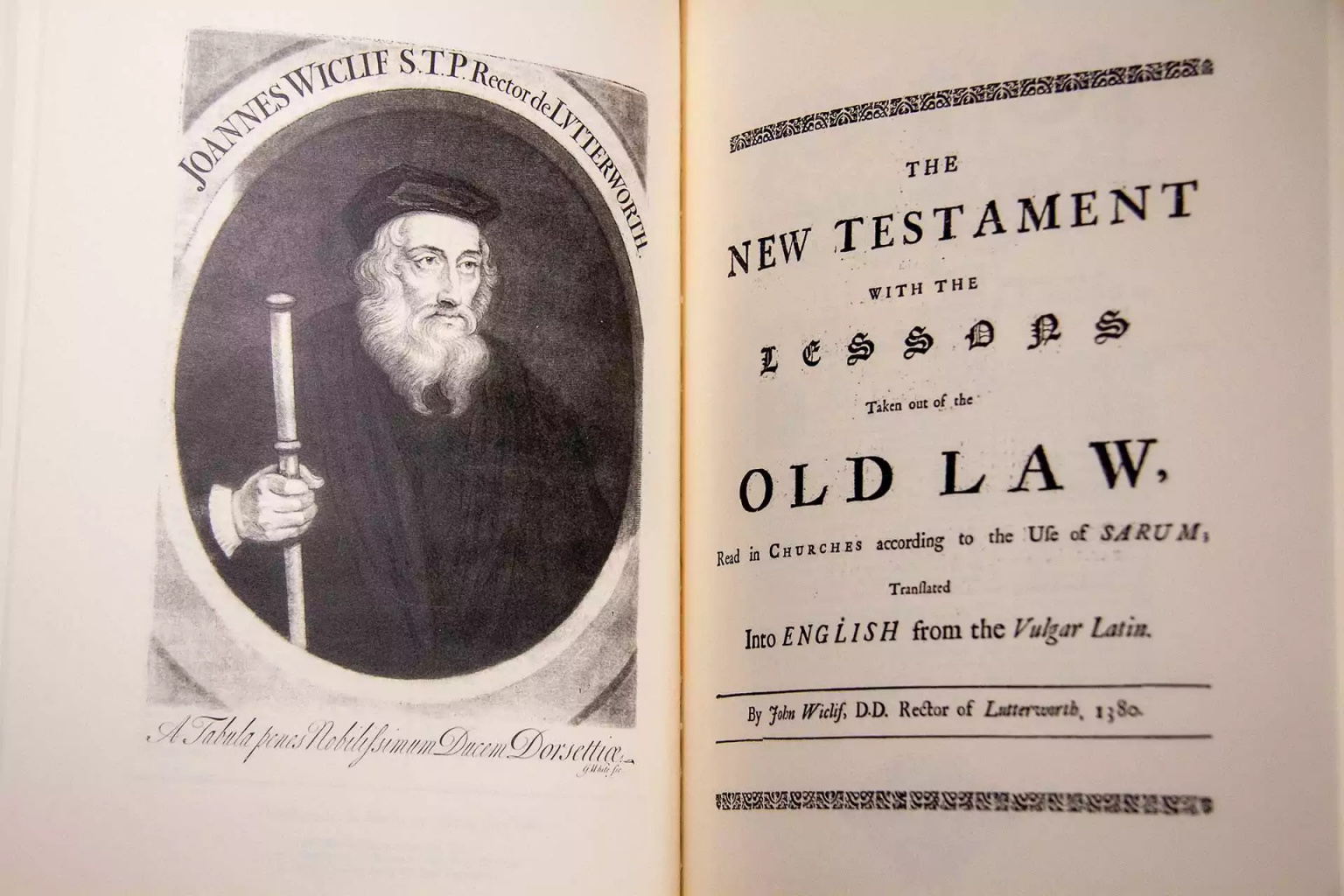 1378 Wycliffe NT: First Printed Edition (1731) | GreatSite.com